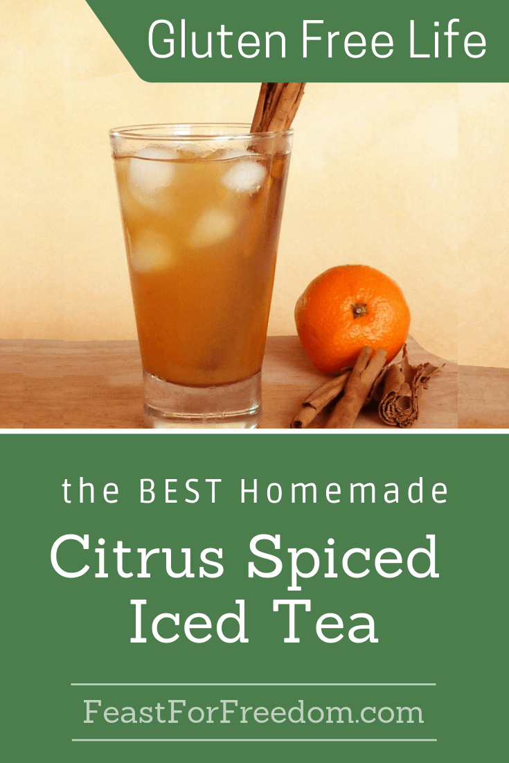 Citrus Spiced Iced Tea - Beverages - Recipes - Feast for Freedom