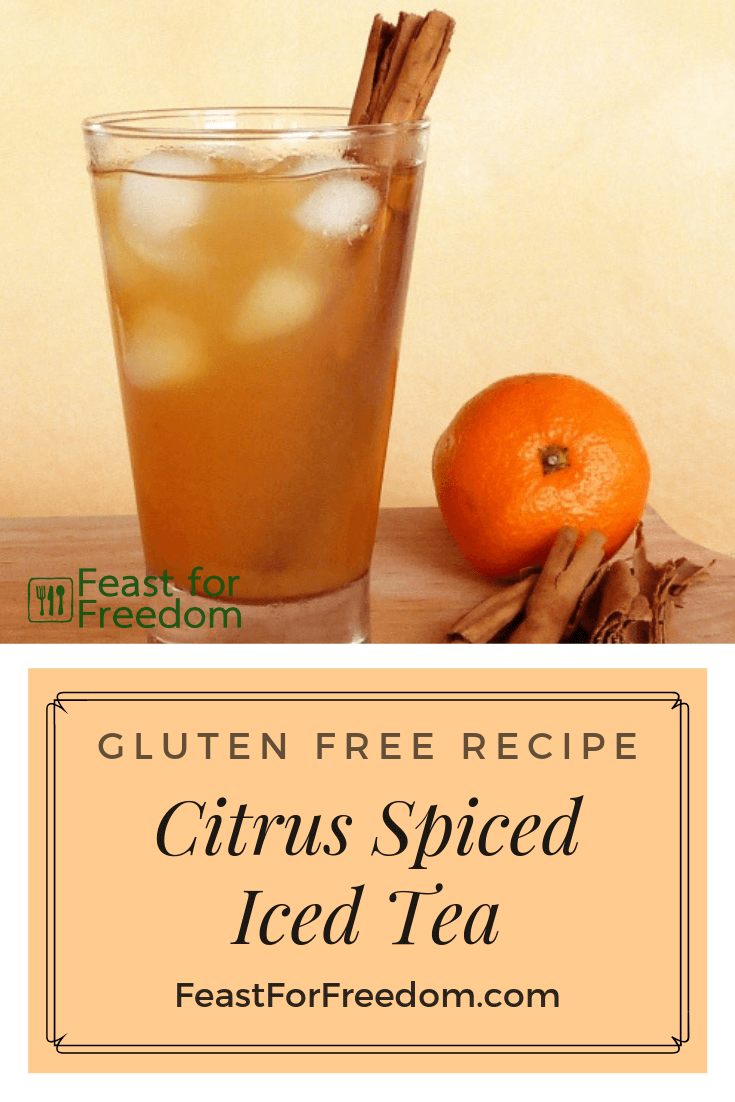 Citrus Spiced Iced Tea - Beverages - Recipes - Feast for Freedom
