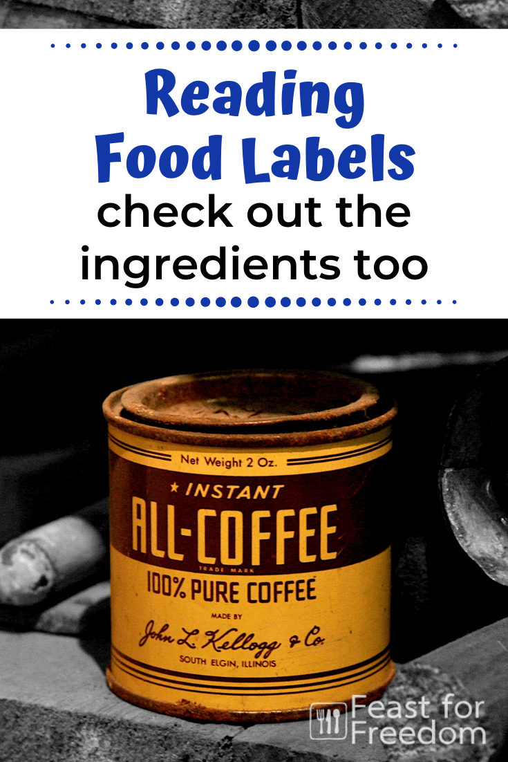 Reading Food Labels - Ingredients - Food & Diet Research - Eating ...