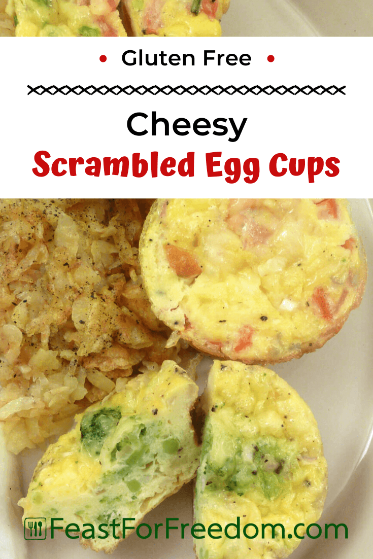 Scrambled Egg Cups - Breakfast - Recipes - Feast for Freedom